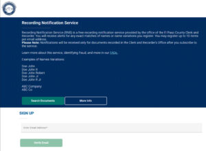 New Property Protection Notification Service